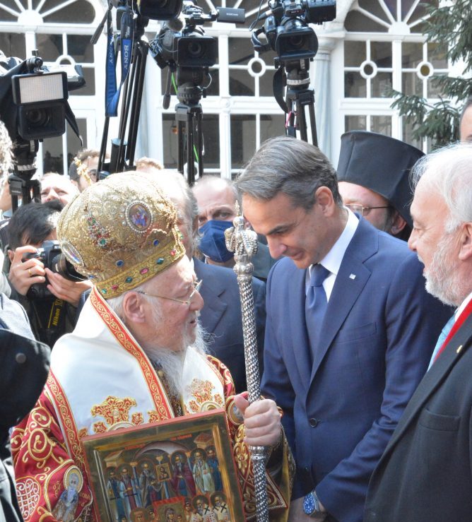ΦΑΝΑΡΙ – Κυριακή της Ορθοδοξίας – Δίπλα στον Πρωθυπουργό ο Γιώργος ...
