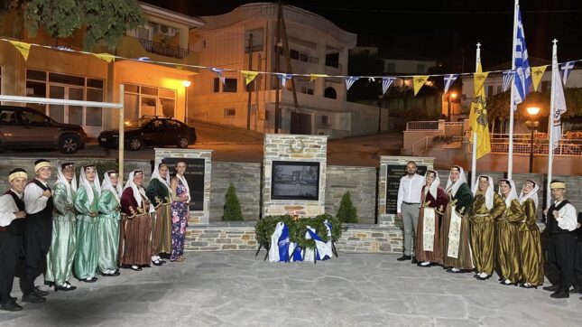 ΑΚΡΟΒΟΥΝΙ – Ξεχώρισε με την κομψότητά της η σύζυγος του Δημάρχου Παγγαίου