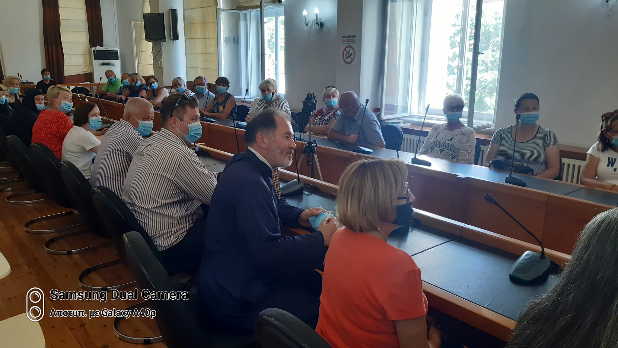 ΚΑΒΑΛΑ – Θρησκευτικός τουρισμός – Γκρουπ 40 Πολωνών στον Δήμαρχο
