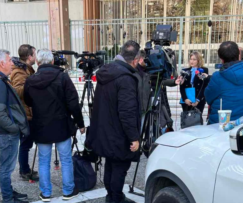 Στον Εισαγγελέα Λάρισας για το τραγικό δυστυχήμα η Μαίρη Χατζηκωνσταντίνου
